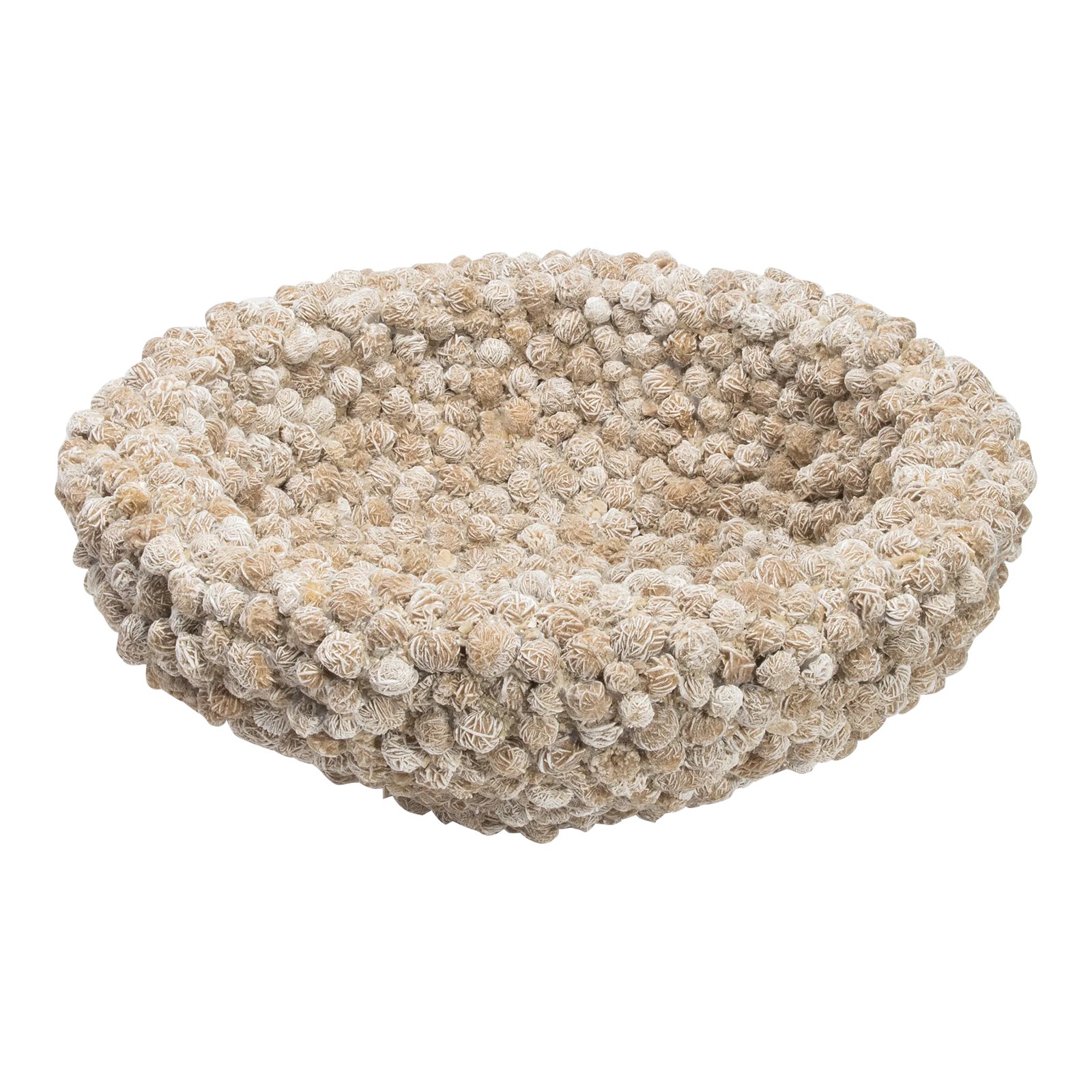 Inside-Out Bowl in Desert Rose Selenite by Kathryn McCoy | Chairish