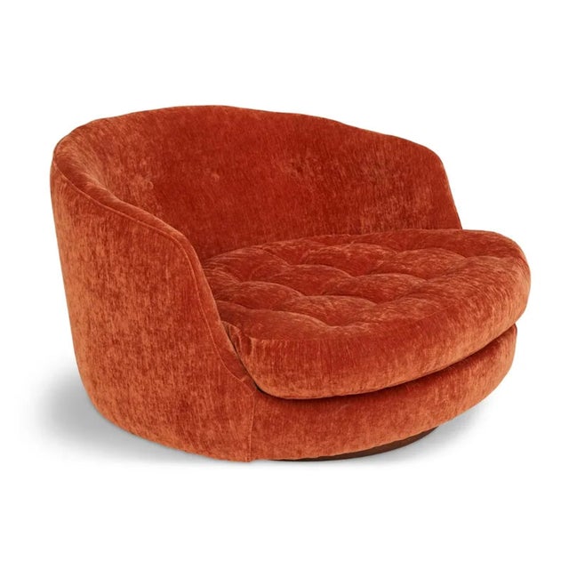 1960s Swivel Chair by Milo Baughman for Thayer Coggin, Model #3406 ...