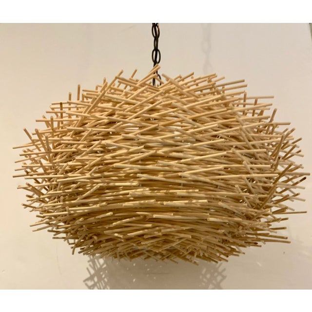 Organic Modern Nest Chandelier | Chairish