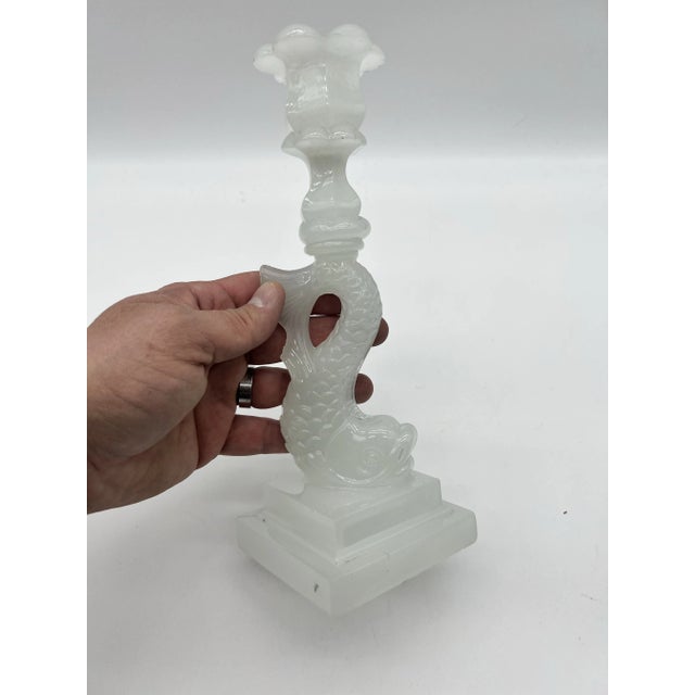 candlestick shaped candle