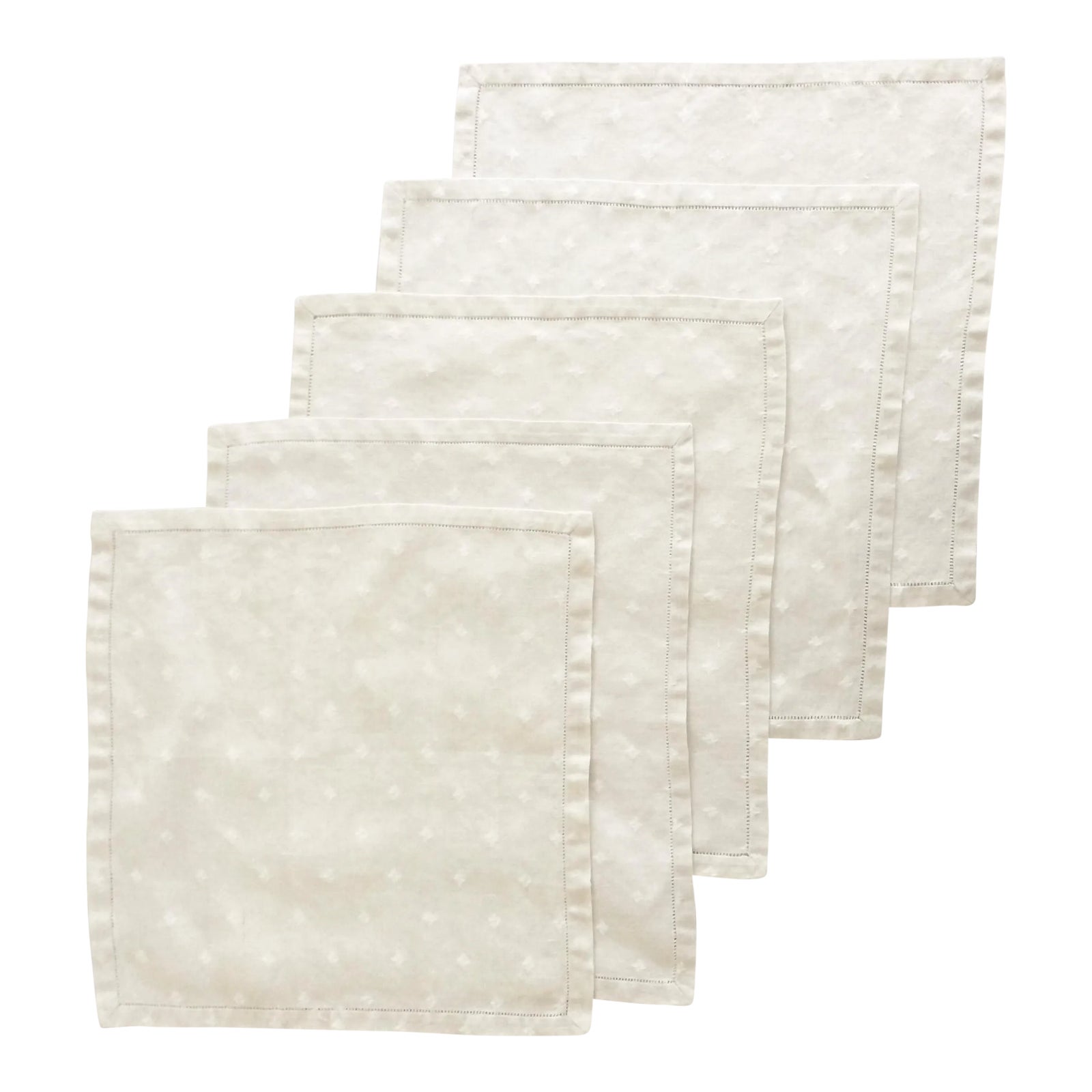 1930s Classic Embroidered Table Linens Set - Vintage Tablecloth & 5 ...