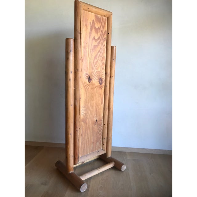 Late 20th Century Rustic Adirondack Mirror | Chairish