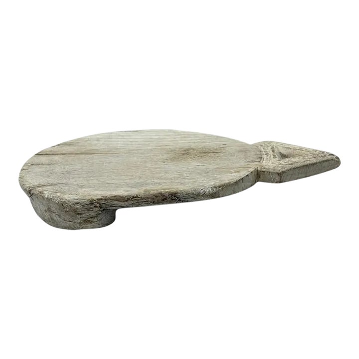 Vintage Indian Chapati Board | Chairish