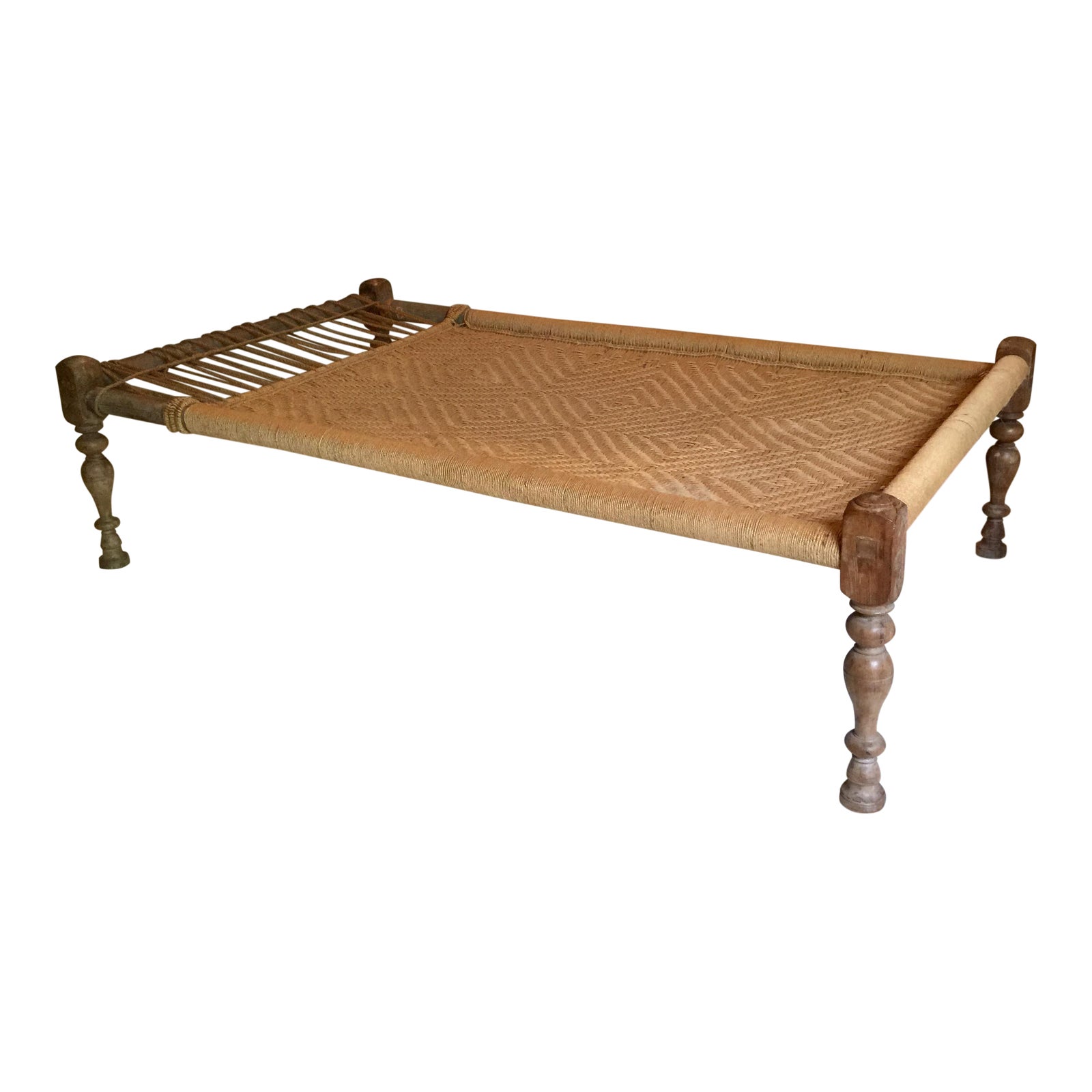 Antique Indian Daybed | Chairish