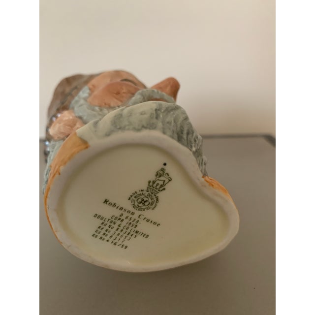 Royal Doulton Character Jug "Robinson Cruiso " D6539 Literature Series ...