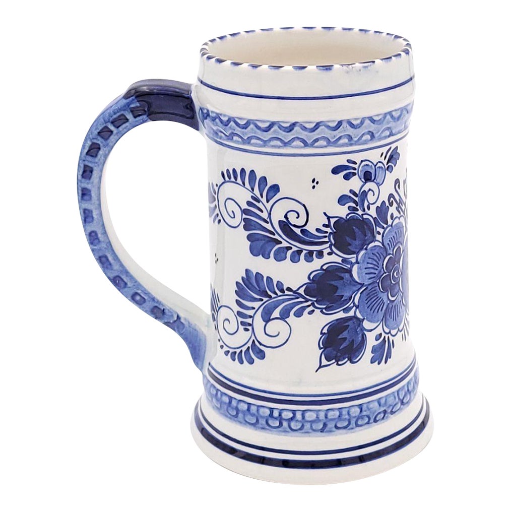 Vintage Delft Mug, Holland, Circa 1980 | Chairish