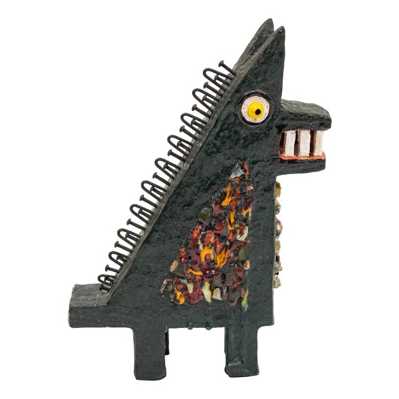 Federico Melis, Wolf, 1963, Ceramic | Chairish