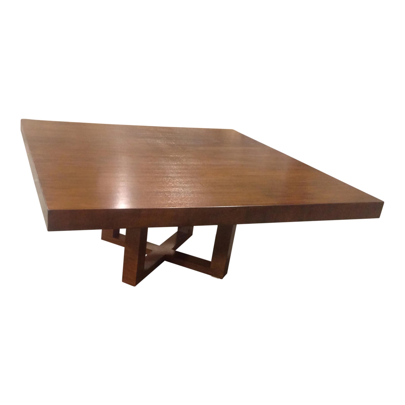 Modern Square Dining Table | Chairish