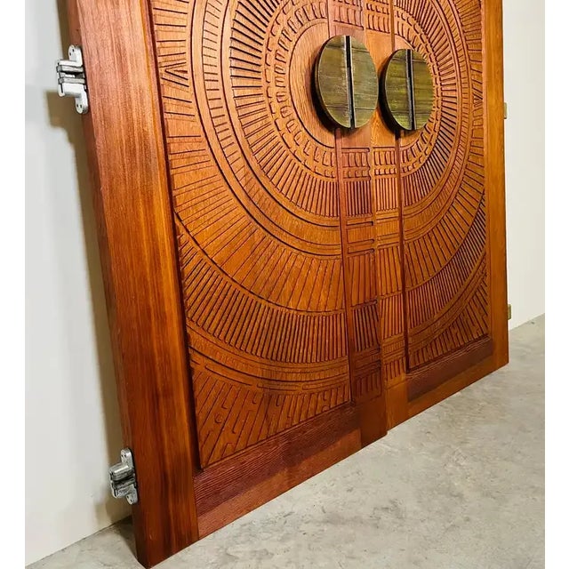 Billy Joe McCarroll and David Gillespe, Heroic Sunburst Doors | Chairish