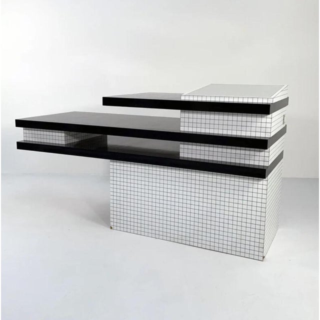 Quaderna Console Table/Desk from Zanotta, 1970s | Chairish