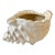 Vintage Coastal Ceramic Conch Shell Cache Pot | Chairish