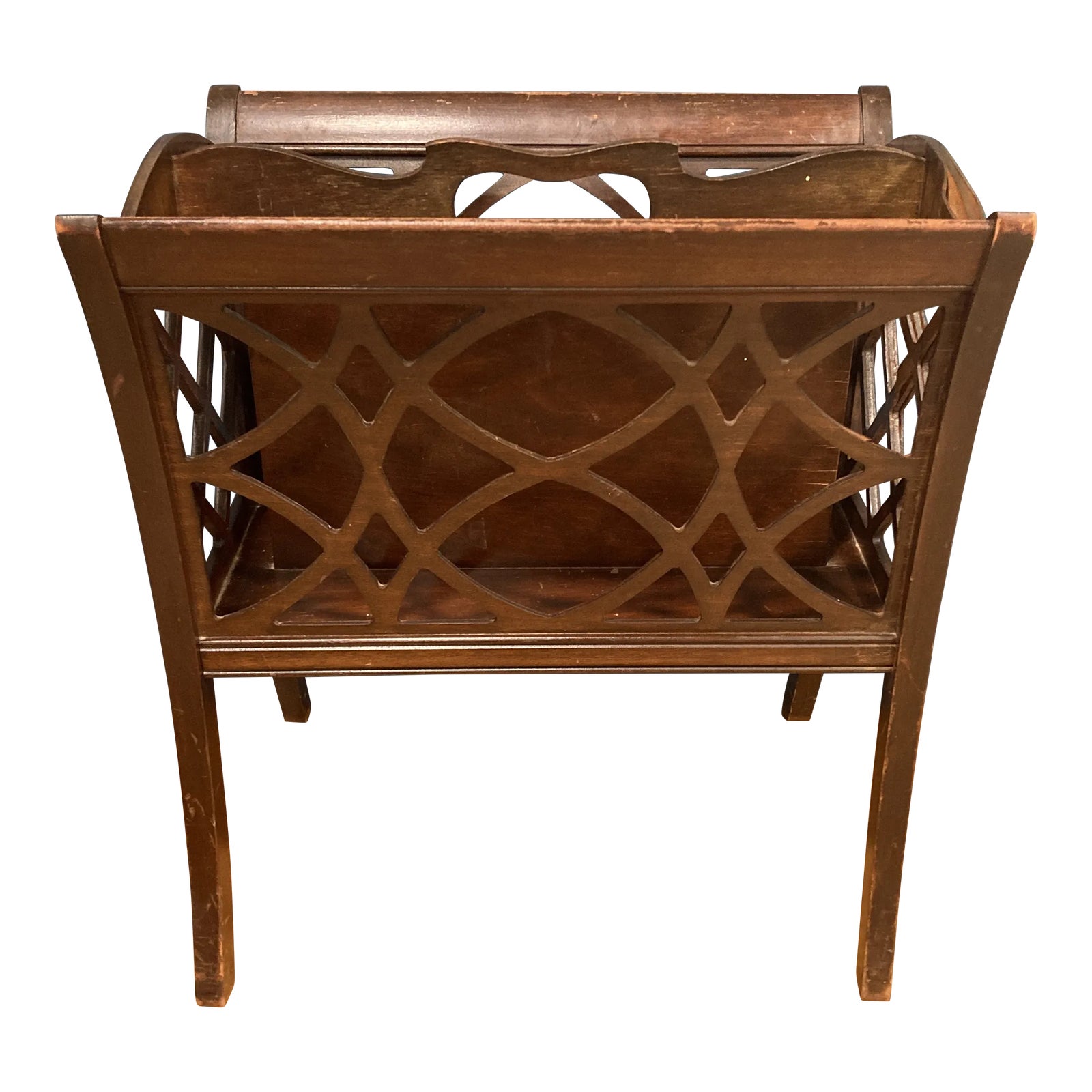 1970s Butler Magazine Rack | Chairish