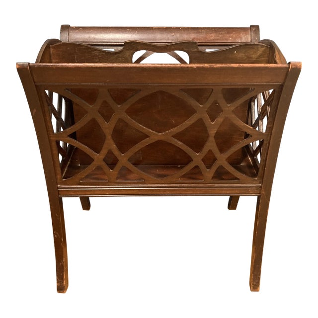 1970s Butler Magazine Rack | Chairish