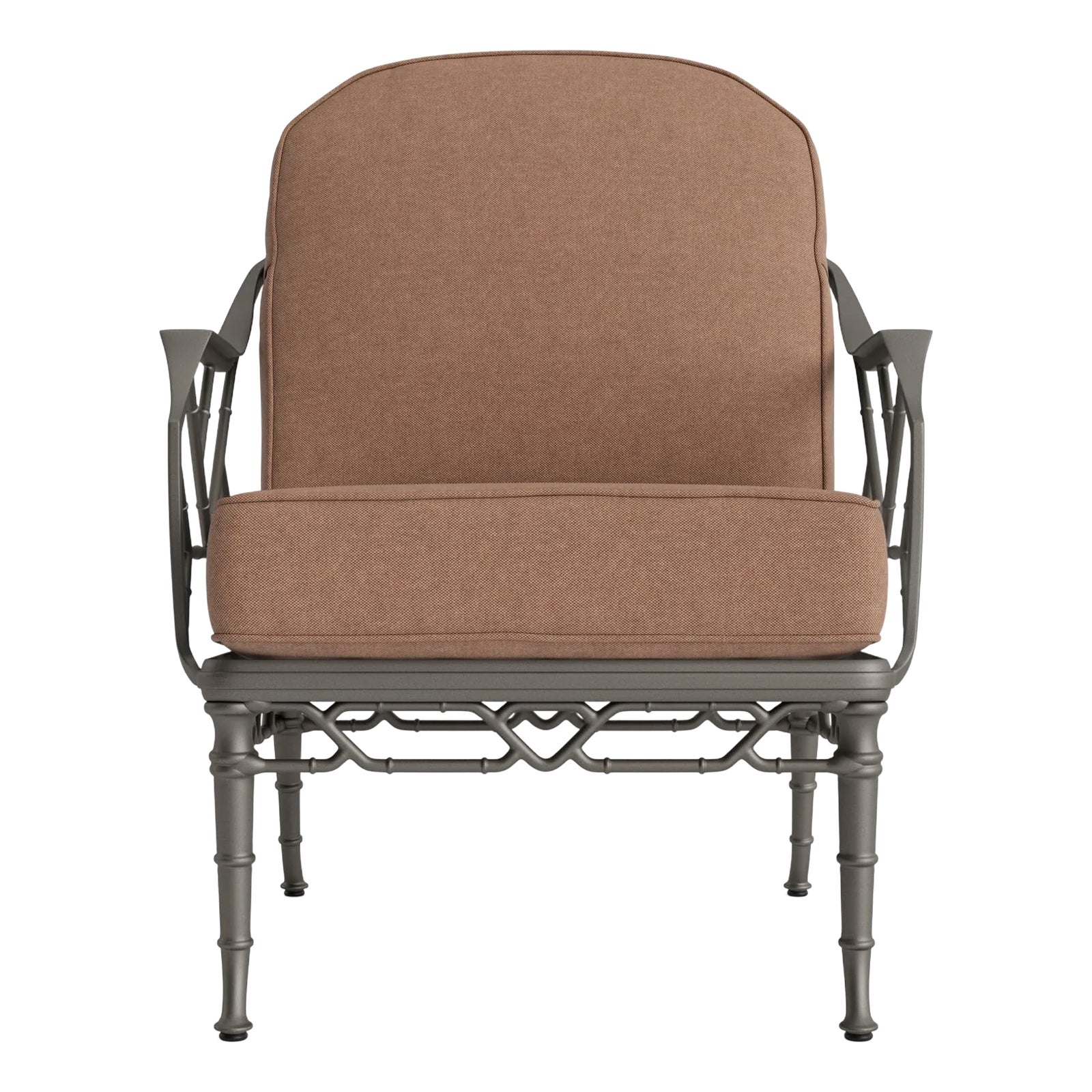 Brown Jordan Calcutta Lounge Chair, Mica frame with Fusion Clay fabric ...