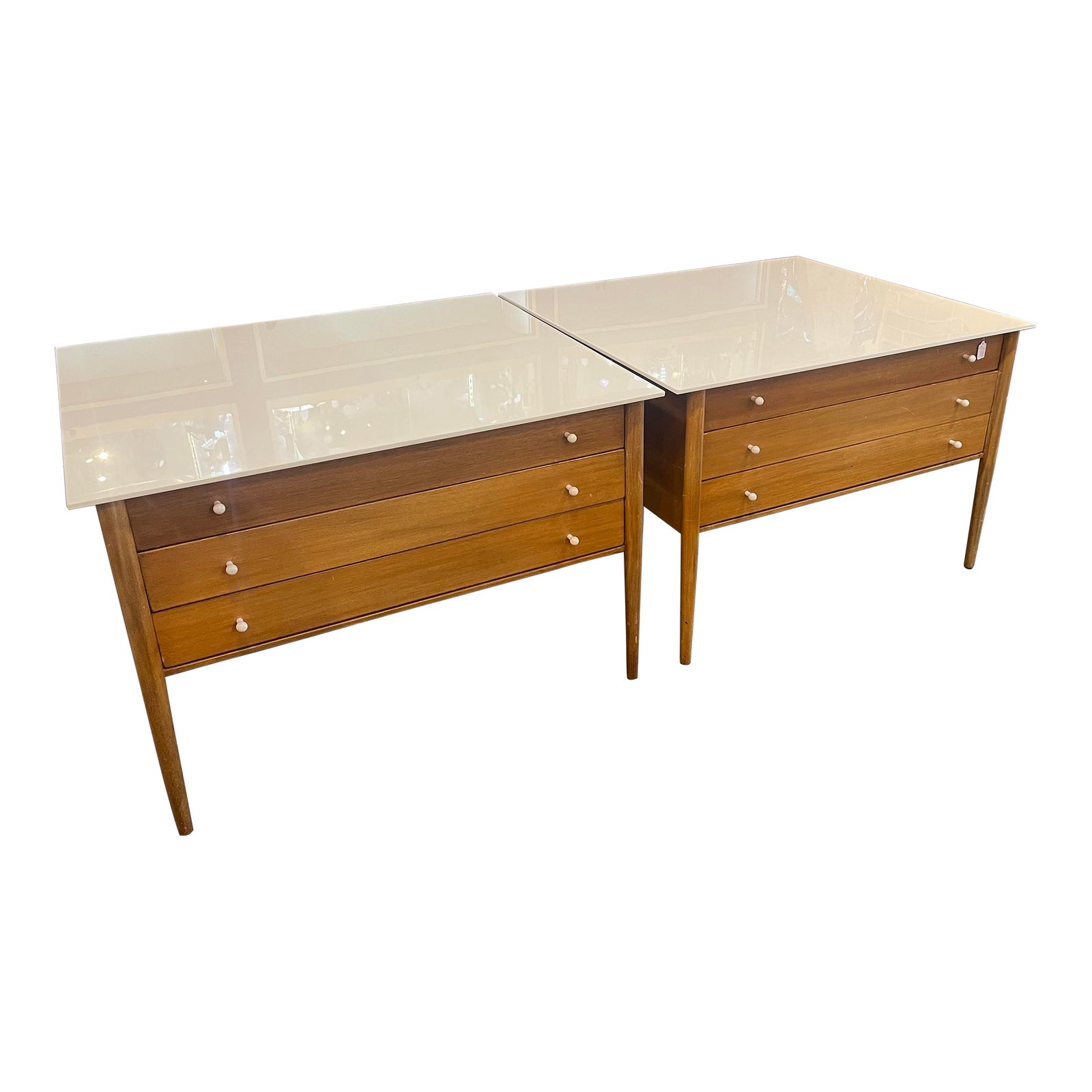1960s MCM Side Tables by Paul McCobb | Chairish