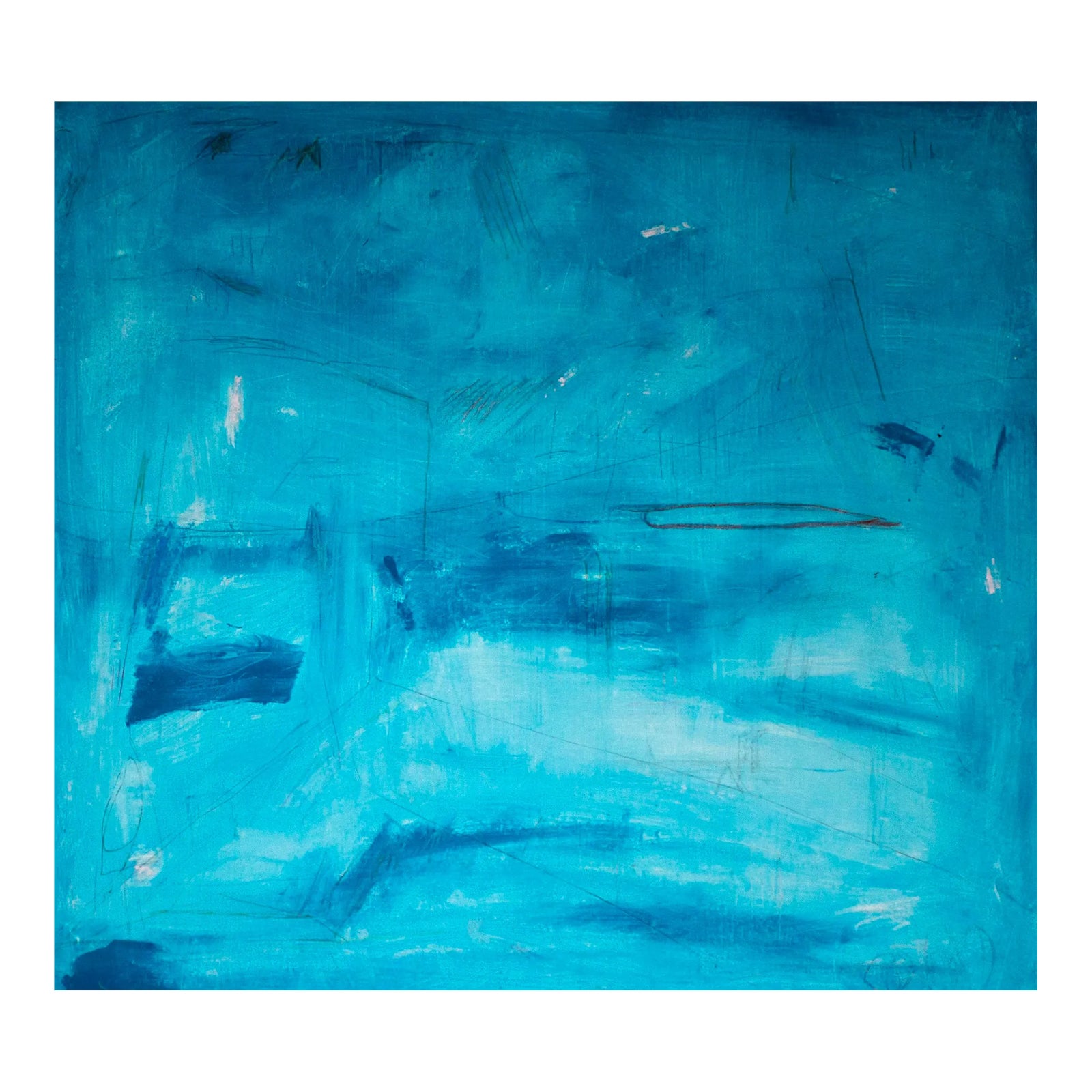 "I’m Different and It’s Different, but We Are Both the Same" Original Abstract Painting by Brian ...