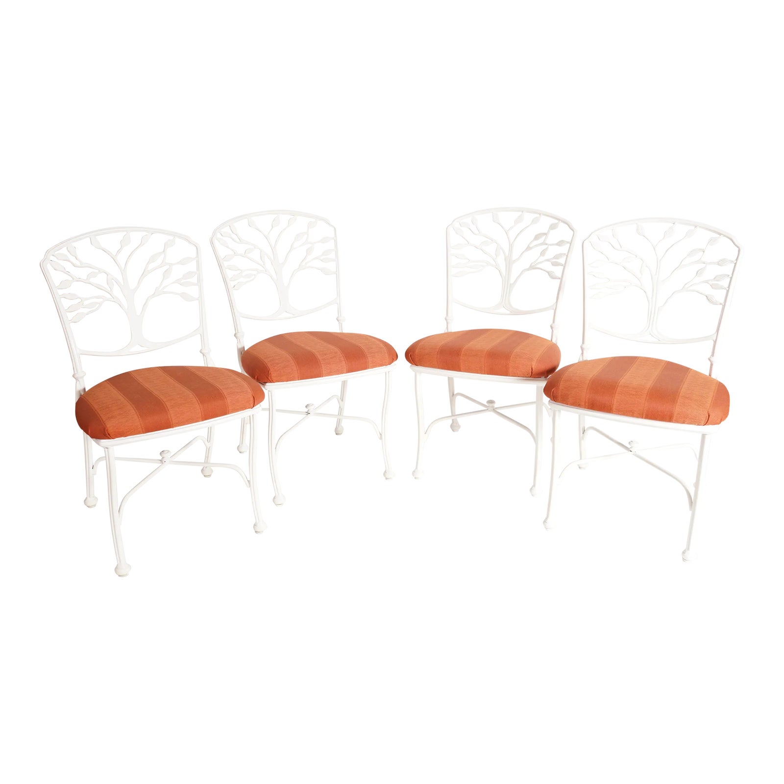 Woodard Heritage Dining Side Chairs - Set of 4 | Chairish