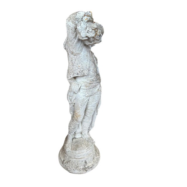 1950’s French Garden Statue | Chairish