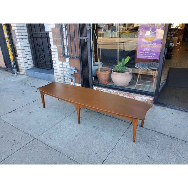 Long Mid-Century Coffee Table | Chairish