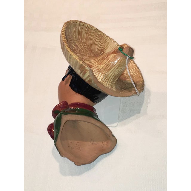 Austrian Face Wall Sculpture | Chairish