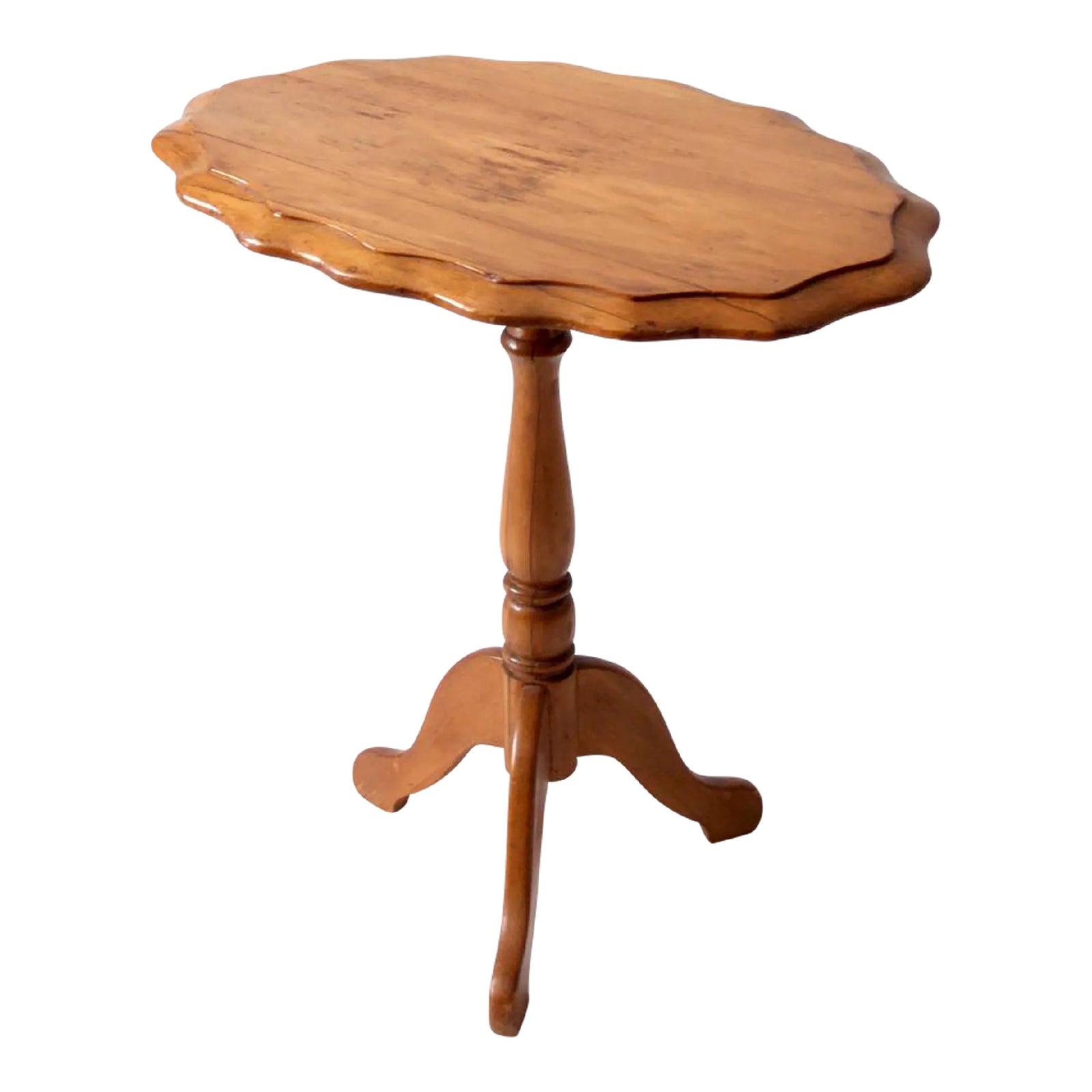 Antique Tilt Top Accent Table | Chairish