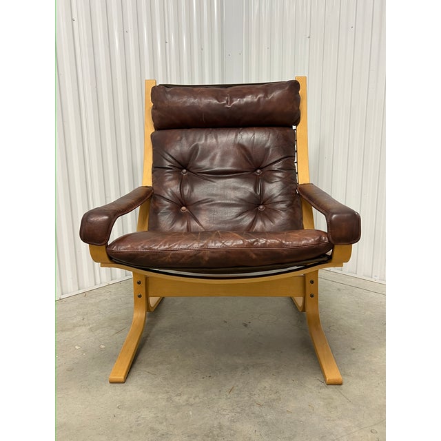 Vintage Siesta Lounge Armchair by Ingmar Relling for Westnofa | Chairish