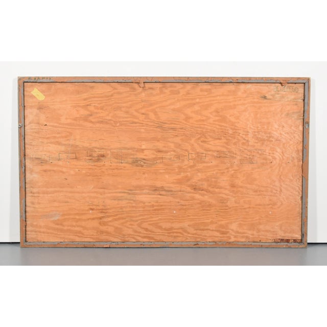 Original Purvis Young Folk Art Painting on Plywood, Untitled, Estate of ...