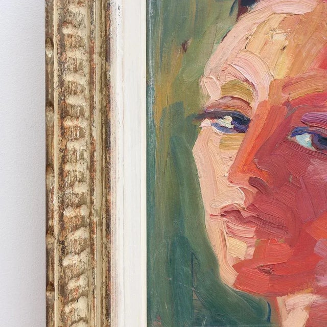 Anna Costa, Portrait of a Young Woman, 1960s, Oil on Board, Framed ...