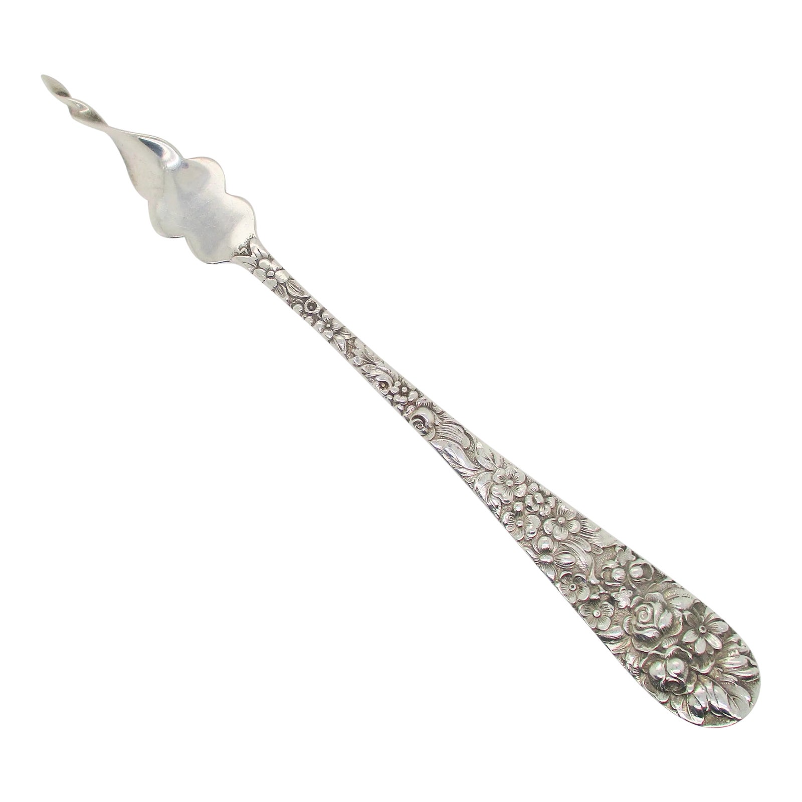 Early 20th Century Sterling Silver Butter Pick With Twisted Point ...