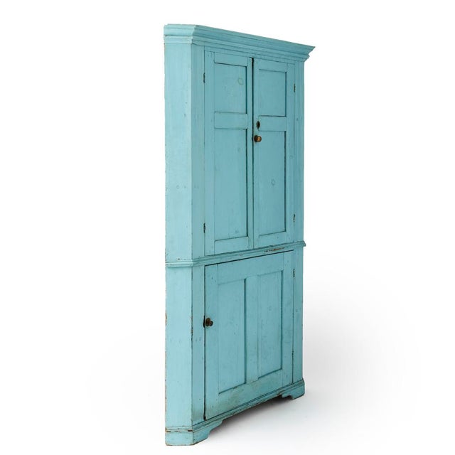 Antique American Corner Cabinet, Early 19th Century | Chairish