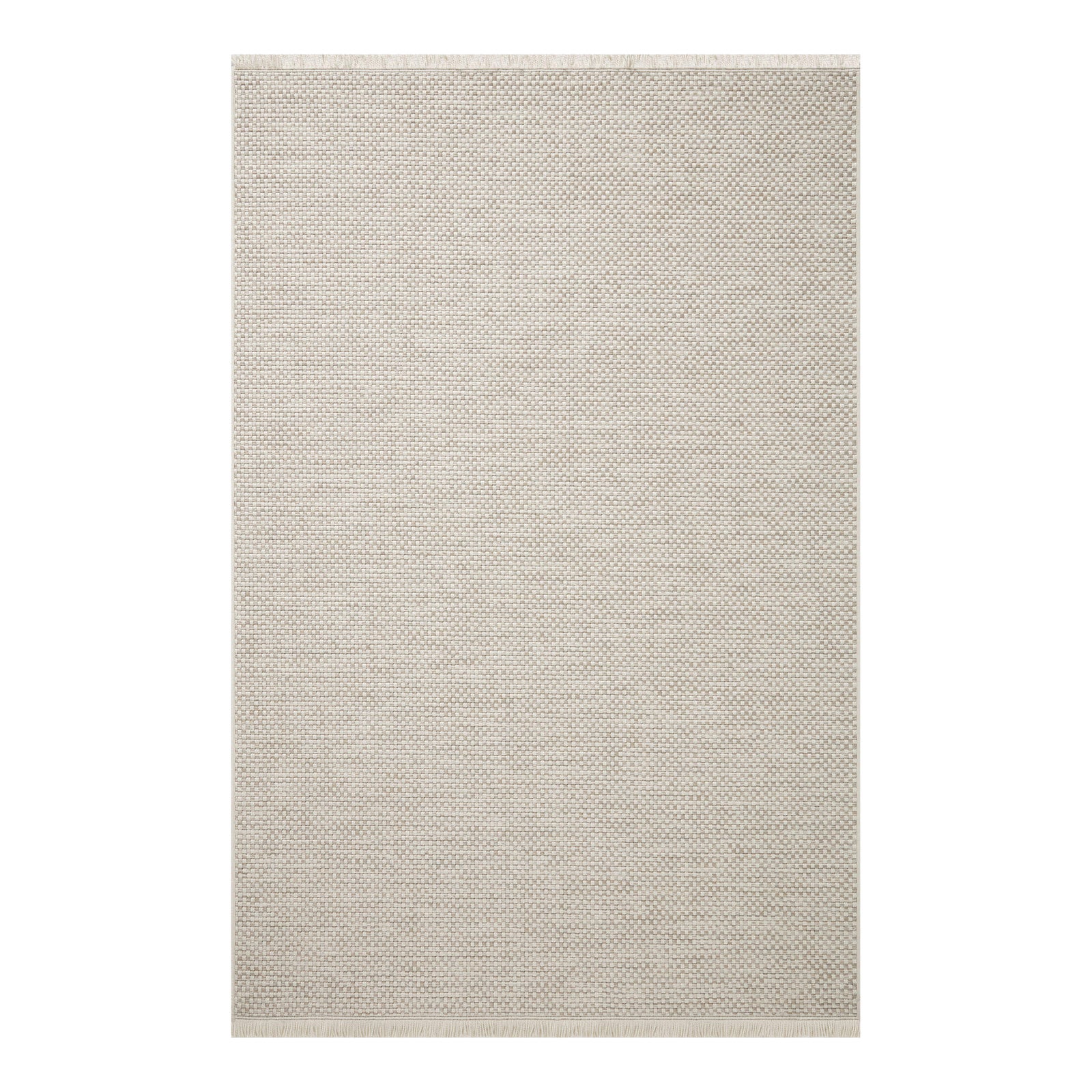 Amber Lewis x Loloi Malibu Ivory / Dove 2'-3" x 3'-9" Accent Rug | Chairish