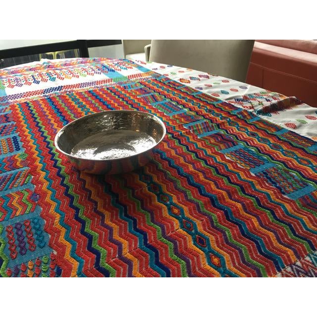 Textile Collectors Mexican Table-Cloth | Chairish