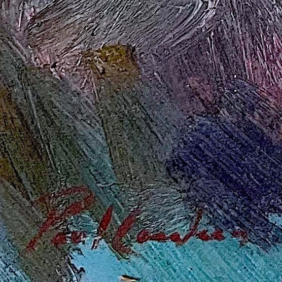 South Pasadena San Gabriel Mountains Plein Air Painting by Paul ...