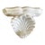 Vintage Shell and Acanthus White Plaster Bracket in the Style of Serge ...