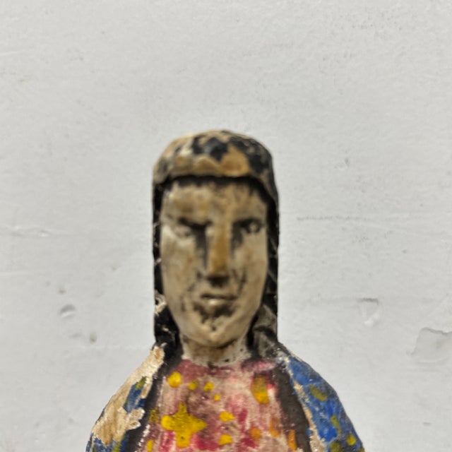 Antique Apostle Santo Statue From Guatamlia | Chairish