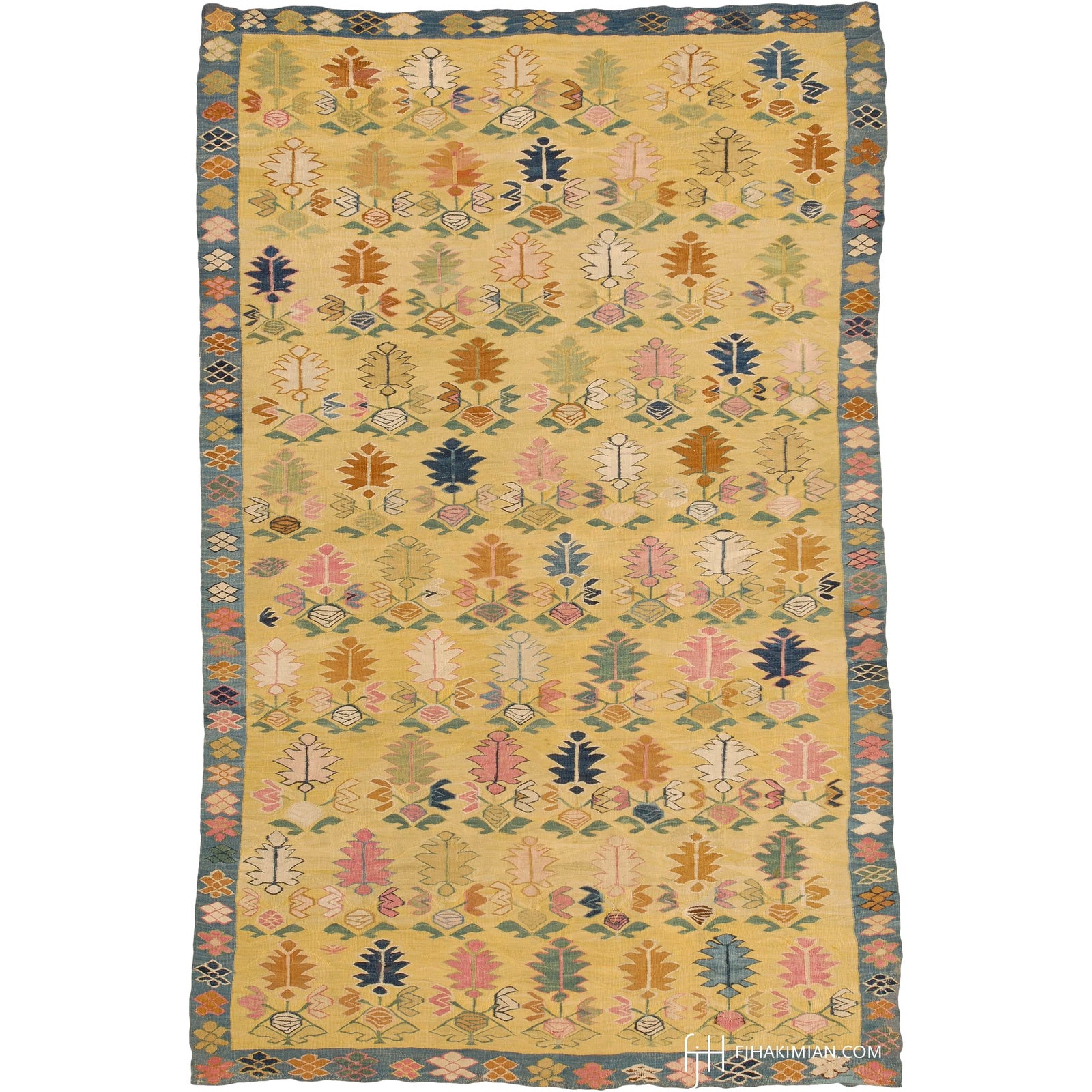 Early 20th Century Eastern European Bessarabian Rug- 4′9″ × 7′6″ | Chairish