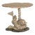 19th Century Italian Silver Leaf Dolphin Side Table With Original Wood ...