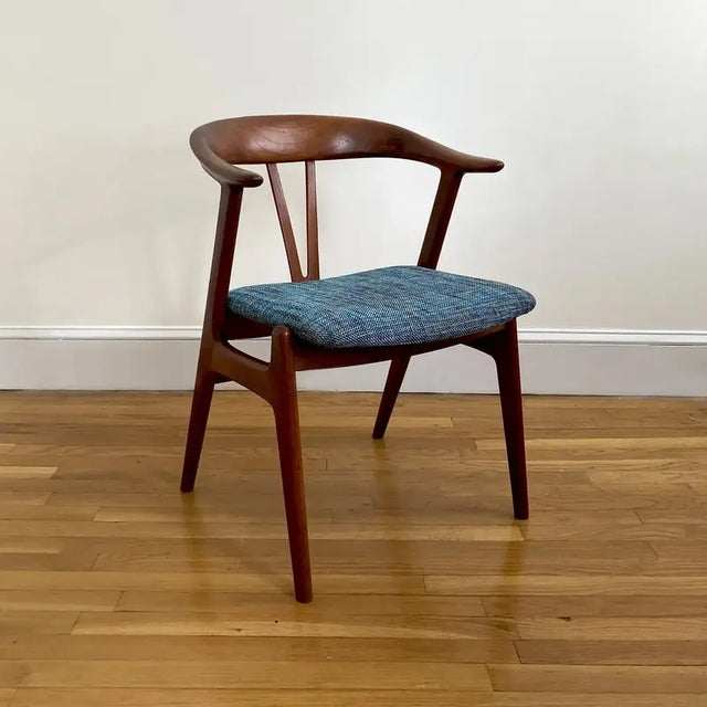 1950s Torbjorn Afdal Mid Century Teak Form Chair | Chairish