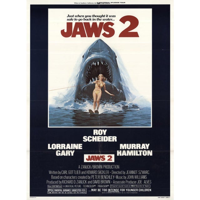 1978 Jaws 2 Poster | Chairish