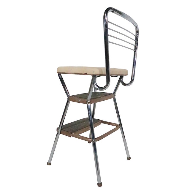 Mid Century Mechanical Steep Stool by Cosco C 1960's | Chairish