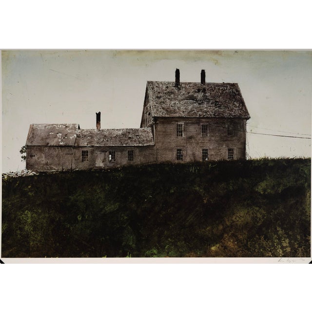 Andrew Wyeth Signed, Limited Edition Print “Olsons’” 1992 | Chairish