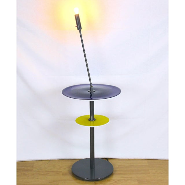 Daniela Puppa "Altair" Floor Murano Lamp With Table, Italia for Vistosi ...