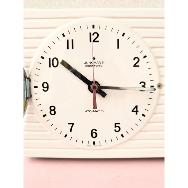 Max Bill Wall Clock Ato-Mat 1954 | Chairish
