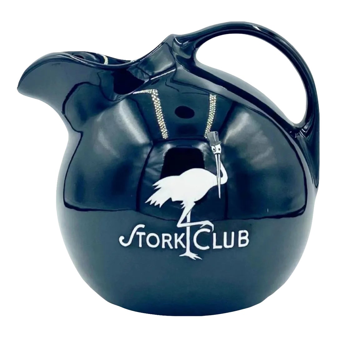 Vintage Iconic Stork Club New York Nyc Nightclub Black Beverage Water ...