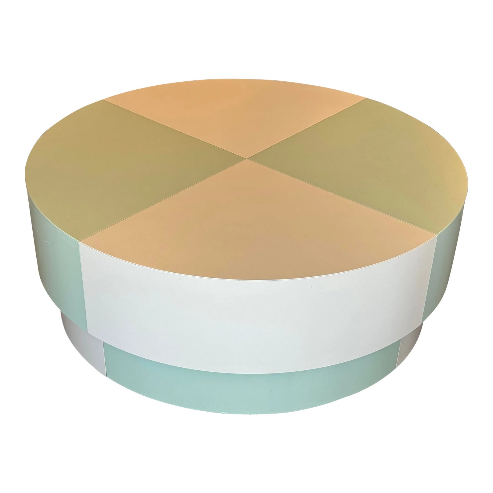 1990's Peter Gutkin Postmodern Formica Coffee Table | Chairish