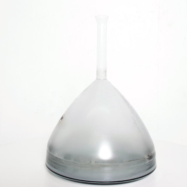 1950s Sculptural Modern Vintage Glass Television Tube | Chairish