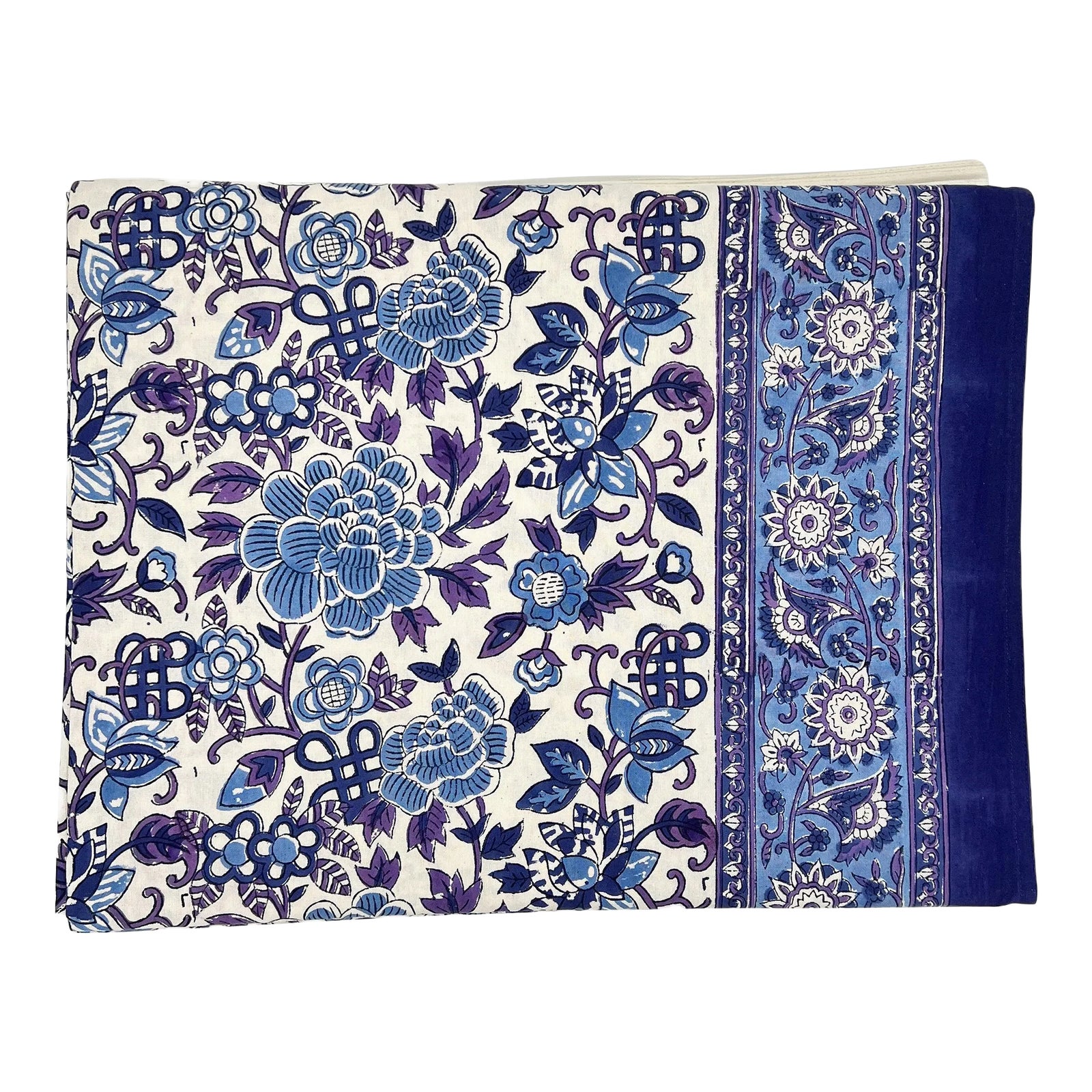 Cabana Tablecloth 108" x 72" - Very Peri | Chairish