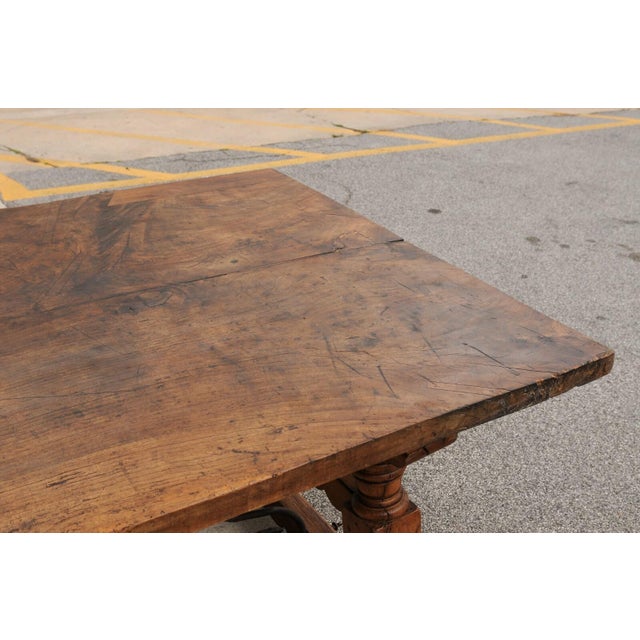 19th Century A Robust Italian Long Dining Table | Chairish