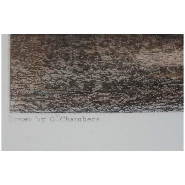 George Chambers Colored Engraving, City of London, Mansion House ...