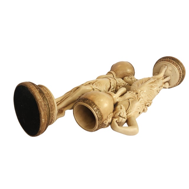 Pair of Vintage Greek Goddess Chalkware Statues by Marwal Ind. Inc ...